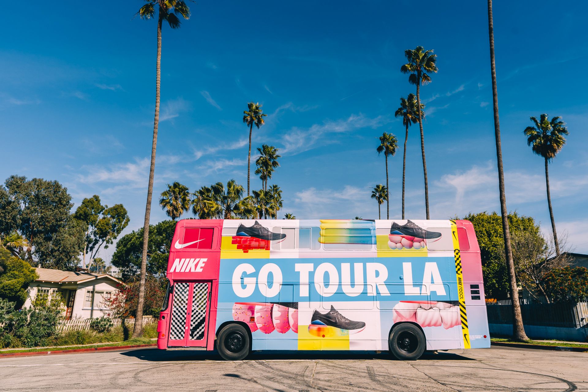 Bringing Sportswear To Life Nike Go Tour La | On Board Experiential ...
