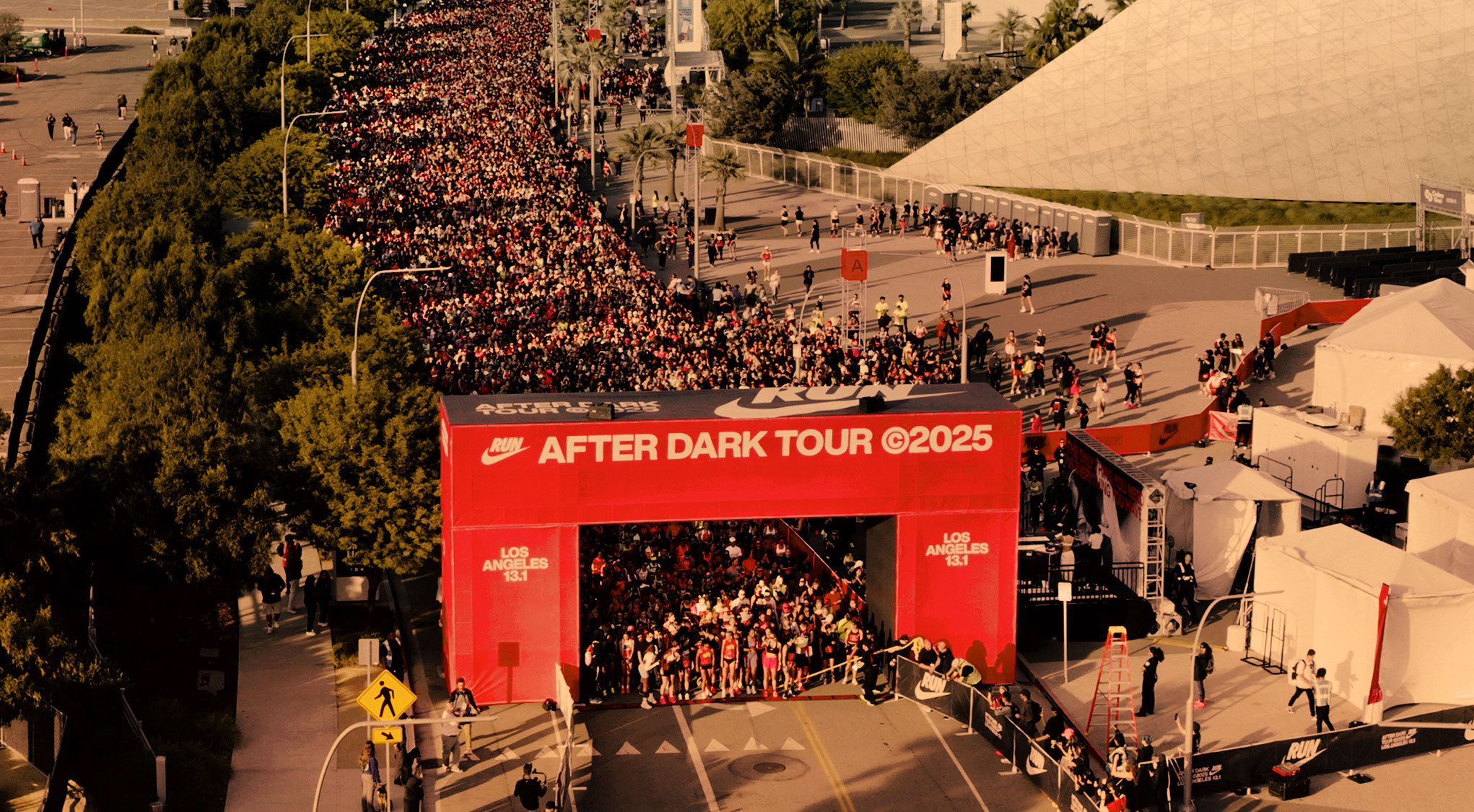 Nike After Dark Tour LA | Unforgettable Half Marathon Course Experience